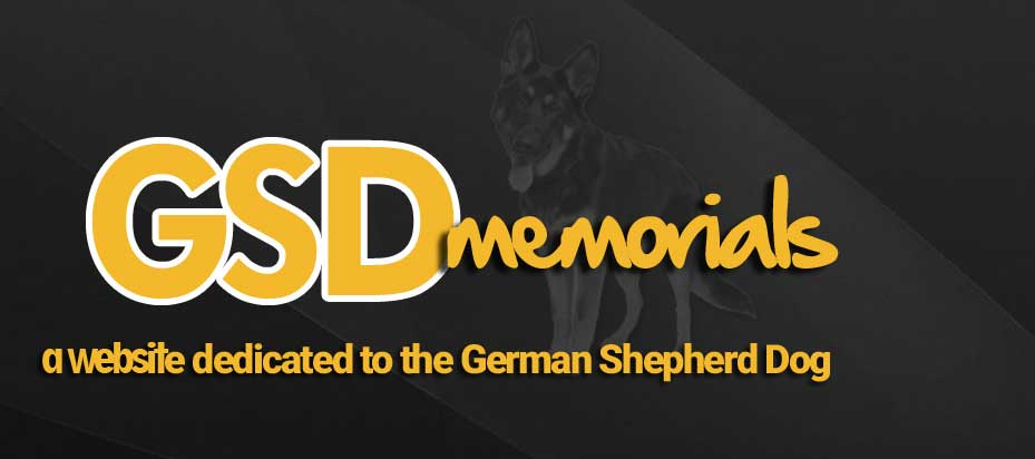 GSD History - GSD Memorials
